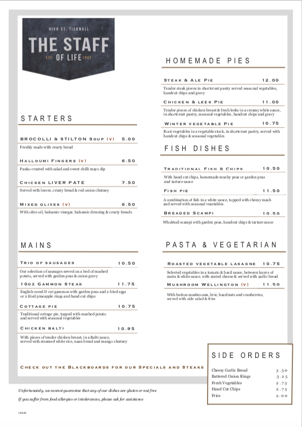 Food | The Staff Of Life